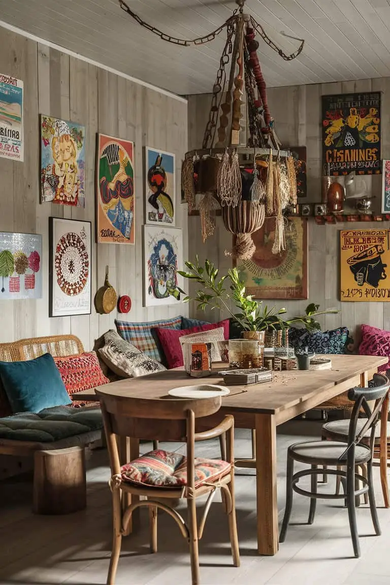 10 Boho Dining Rooms That'll Make You Swoon - ostrali.com