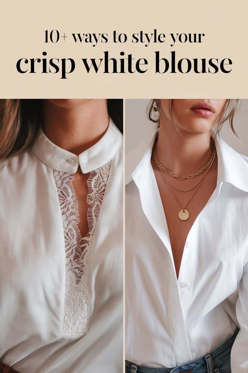 10+ Ways to Style Your Crisp White Blouse This Season