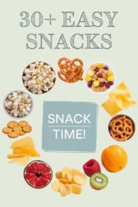 30+ Easy Snacks That Will Spark Joy in Your Kitchen (List)