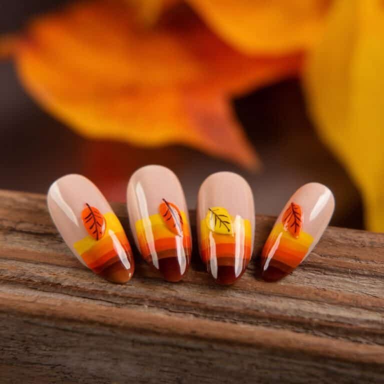 9 Stunning Almond Nails for Fall: Inspire Your Next Manicure - ostrali.com