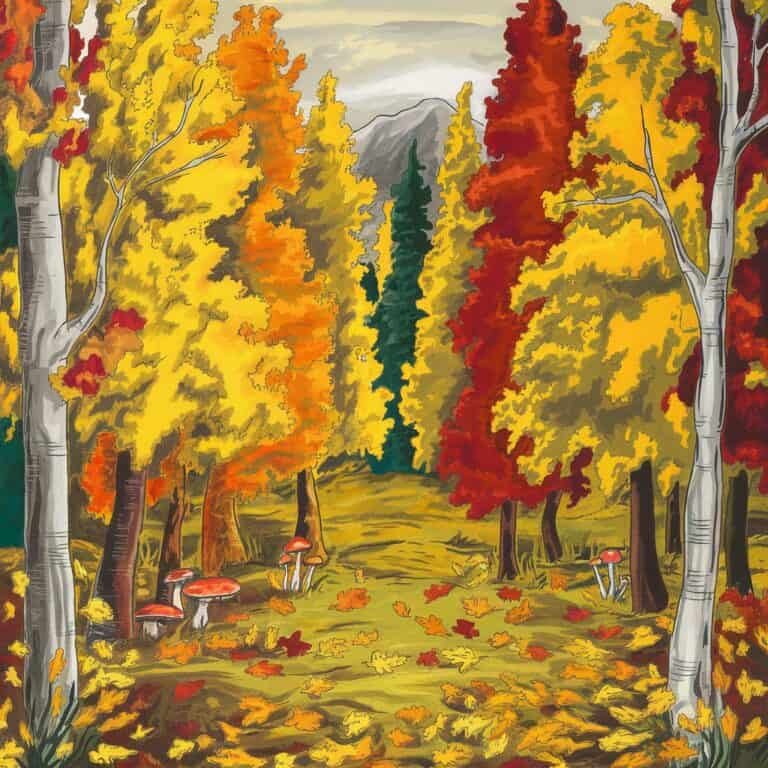 9 Fall Drawings to Inspire Your Inner Artist - ostrali.com