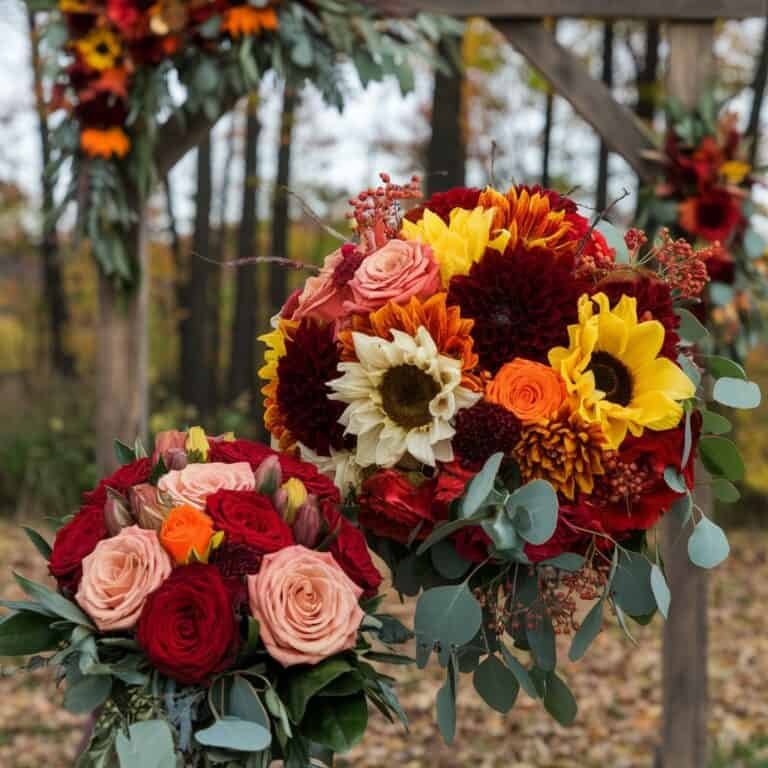 9 Fall Wedding Bouquets to Inspire Your Autumn Nuptials - ostrali.com