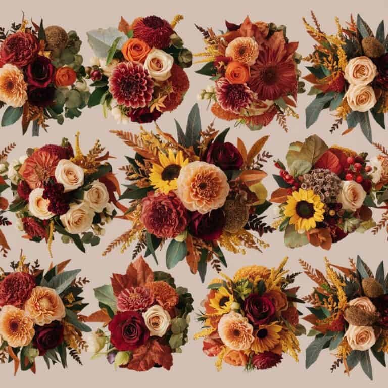 9 Fall Wedding Bouquets to Inspire Your Autumn Nuptials - ostrali.com