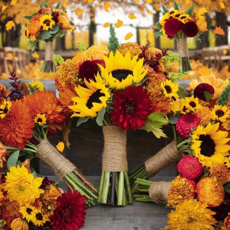 9 Fall Wedding Bouquets to Inspire Your Autumn Nuptials - ostrali.com