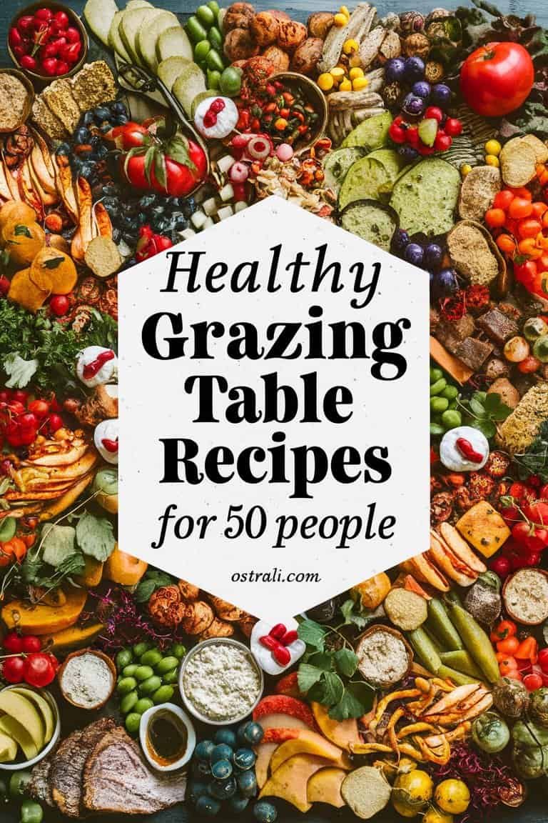 30 Healthy Grazing Table Ideas For 50 People