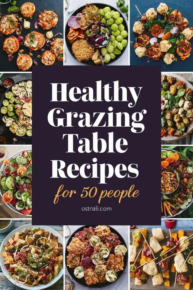 30 Healthy Grazing Table Ideas For 50 People