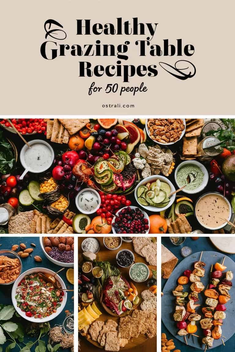 30 Healthy Grazing Table Ideas For 50 People