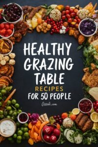 30 Healthy Grazing Table Ideas For 50 People