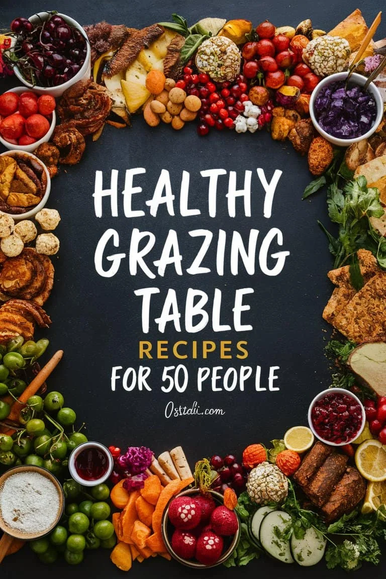 30 Healthy Grazing Table Ideas For 50 People