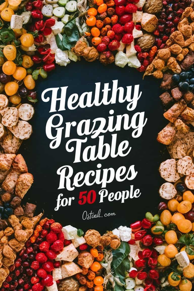 30 Healthy Grazing Table Ideas For 50 People
