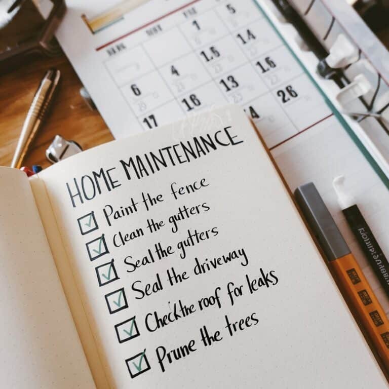 9 Home Maintenance Bullet Journal Ideas to Organize Your Space ...