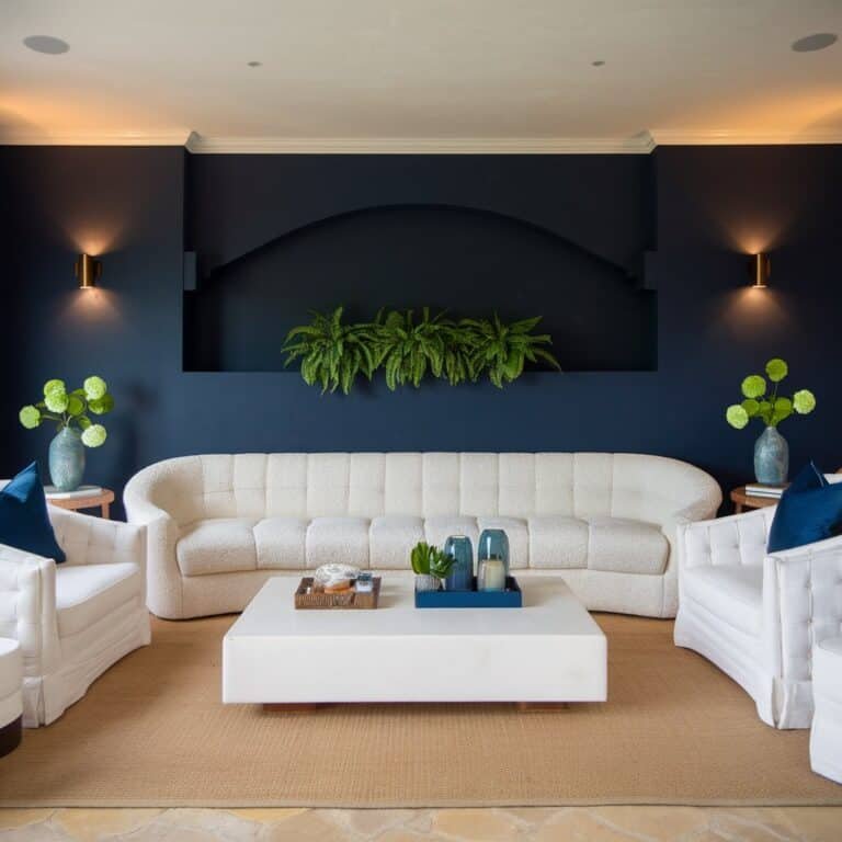 38+ Blue Wall Ideas to Transform Your Home Sanctuary - ostrali.com