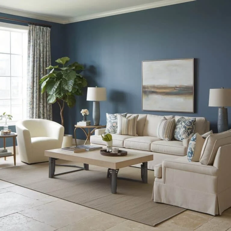 38+ Blue Wall Ideas to Transform Your Home Sanctuary - ostrali.com