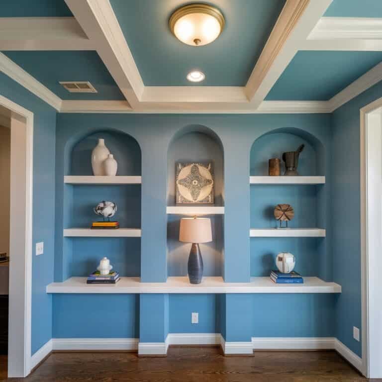 38+ Blue Wall Ideas to Transform Your Home Sanctuary - ostrali.com