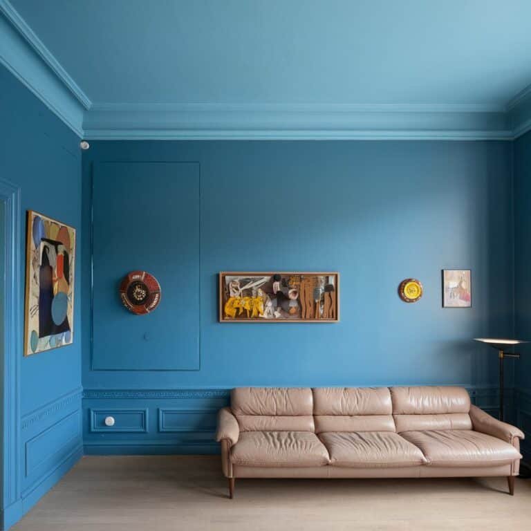 38+ Blue Wall Ideas to Transform Your Home Sanctuary - ostrali.com