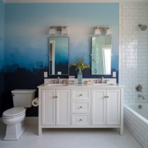38+ Blue Wall Ideas to Transform Your Home Sanctuary - ostrali.com