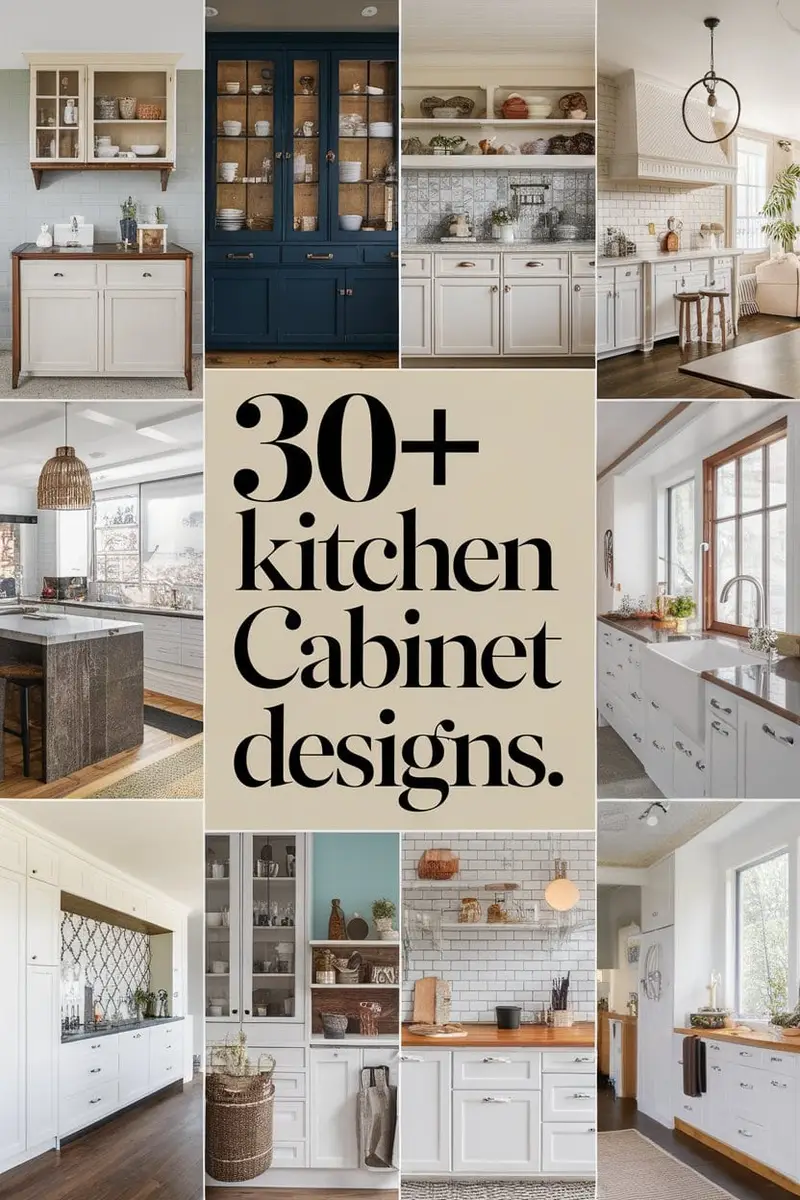 30+ Kitchen Cabinet Designs That Will Make You Swoon
