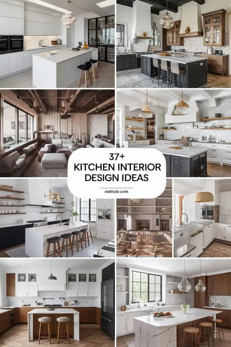 37+ Kitchen Interior Design Ideas to Transform Your Space