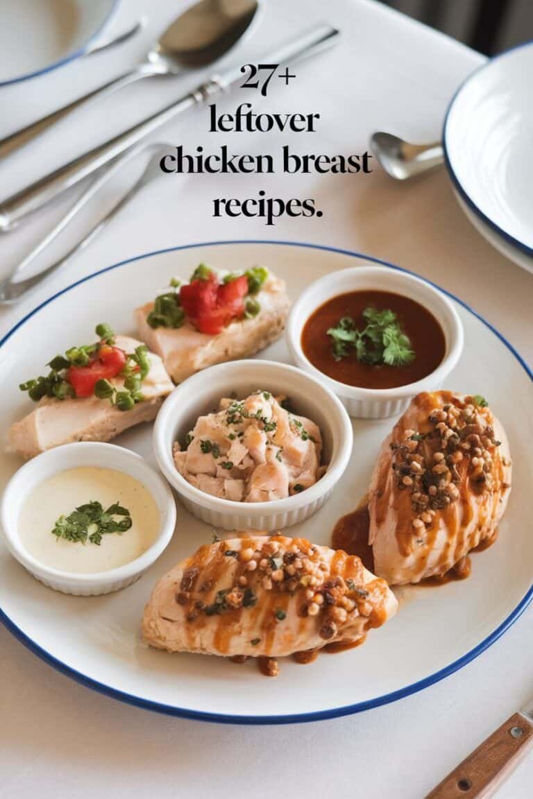 27+ Delicious Leftover Chicken Breast Recipes You’ll Love (List)