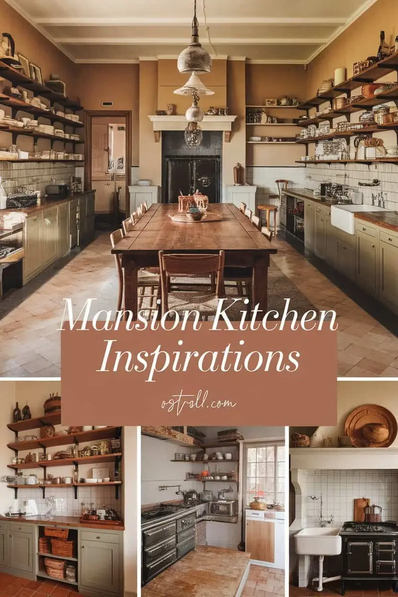 9+ Mansion Kitchen Inspirations to Transform Your Culinary Haven