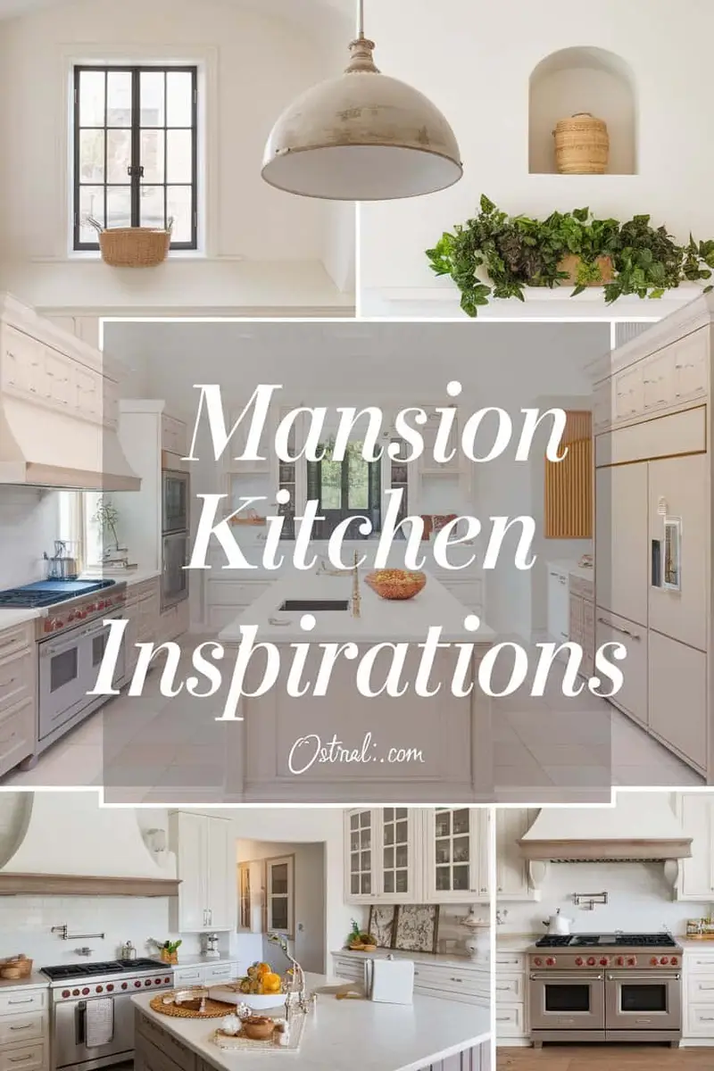 9+ Mansion Kitchen Inspirations to Transform Your Culinary Haven