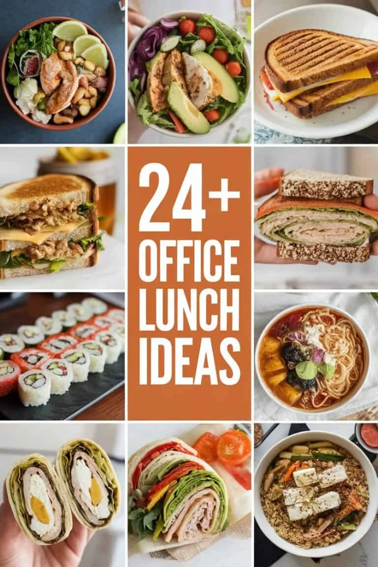 24+ Amazing Office Lunch Ideas to Brighten Your Workday (List)