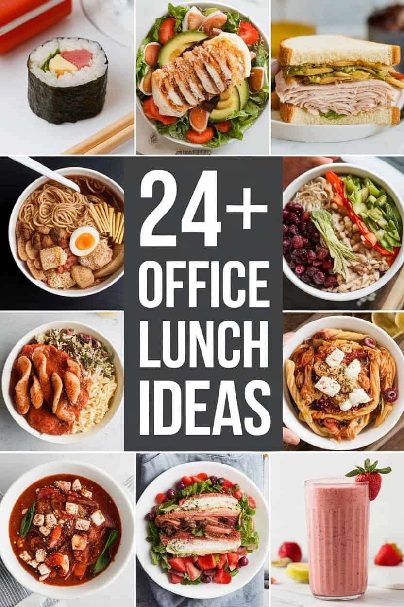 24+ Amazing Office Lunch Ideas to Brighten Your Workday (List)