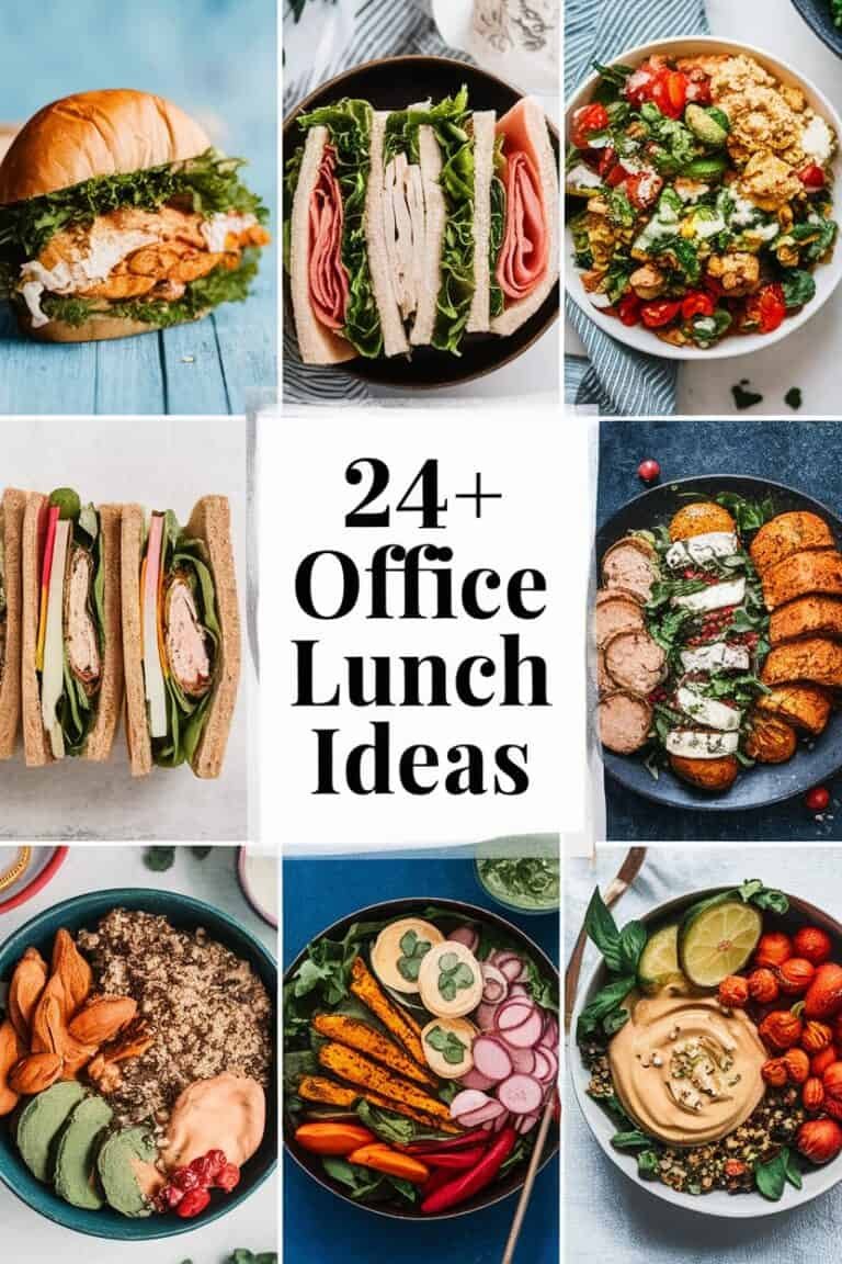 24+ Amazing Office Lunch Ideas to Brighten Your Workday (List)