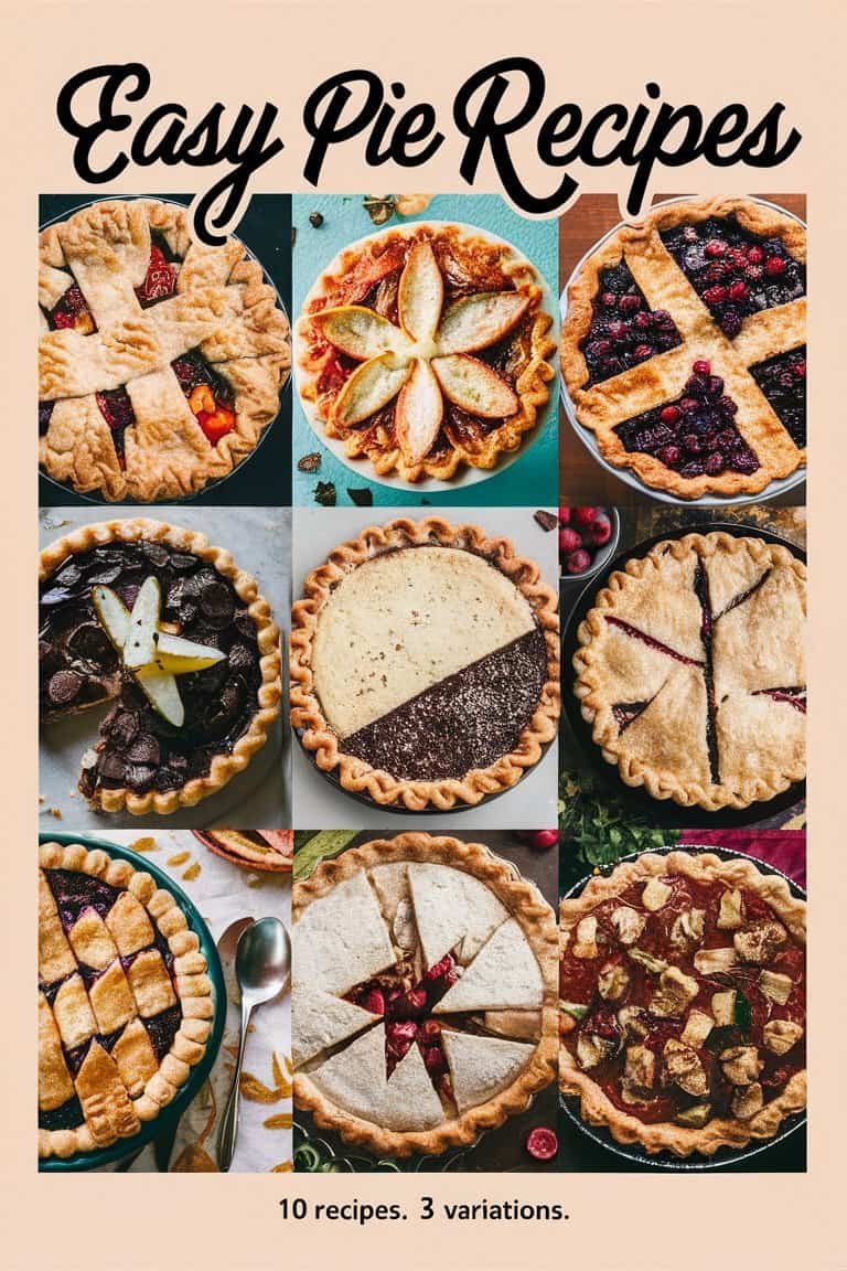 30 Easy Pie Recipes That'll Make You the Queen of Desserts - Ostrali.com