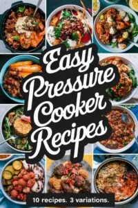 30 Easy Pressure Cooker Recipes That Will Make You a Kitchen Hero