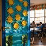 15 Charming Summer Door Decorations to Brighten Your Classroom