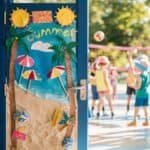 15 Charming Summer Door Decorations to Brighten Your Classroom