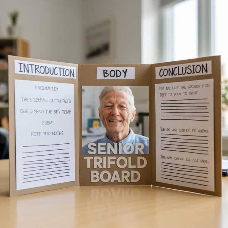 15 Dazzling Senior Trifold Board Ideas to Spark Your Creativity