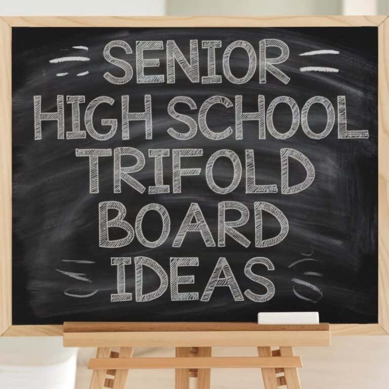 15 Dazzling Senior Trifold Board Ideas to Spark Your Creativity