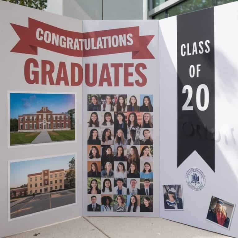 15 Dazzling Senior Trifold Board Ideas to Spark Your Creativity