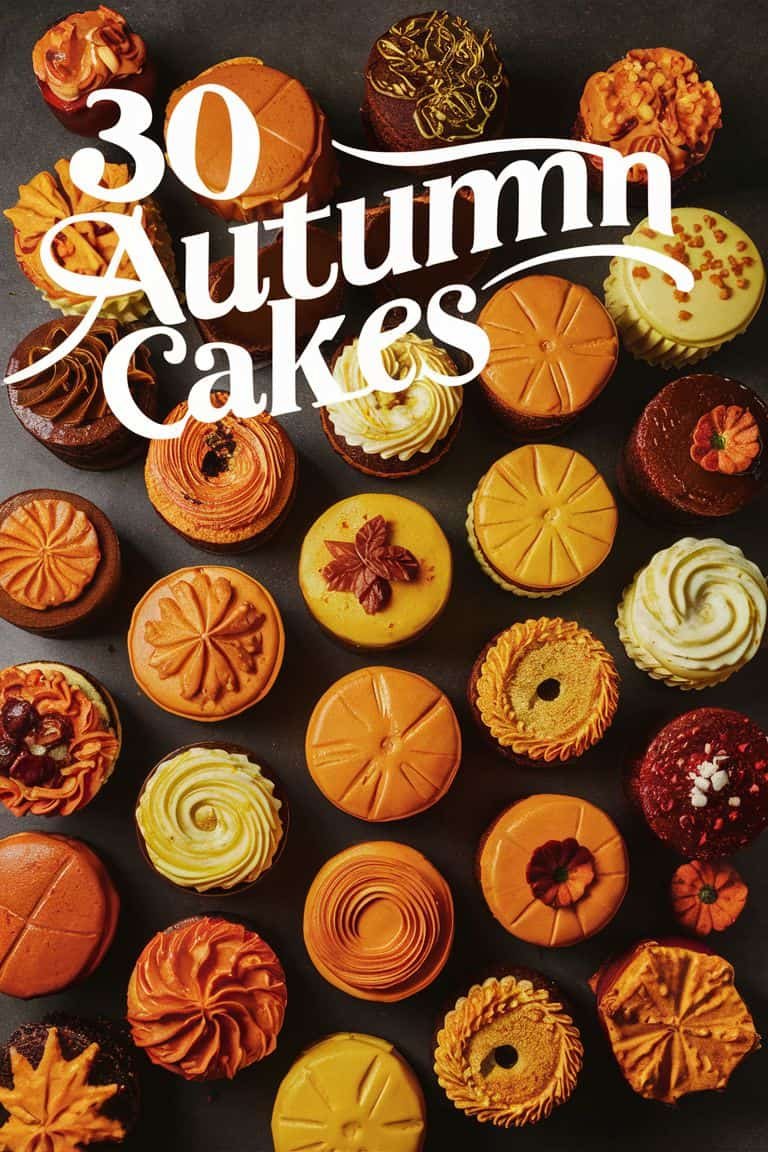30 Delicious Autumn Cakes That Will Inspire You