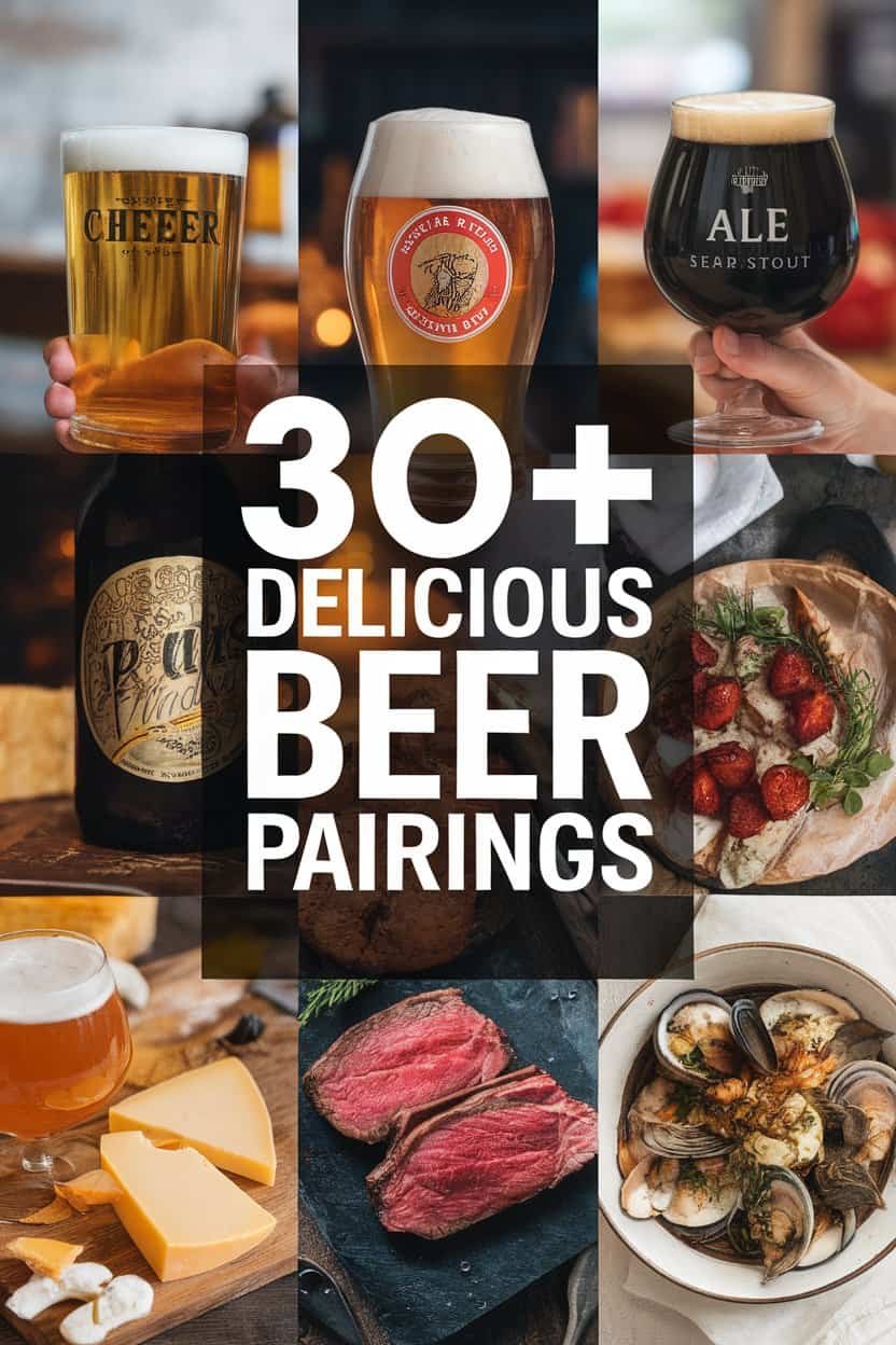 30+ Delicious Beer Pairings to Inspire Your Next Gathering (List)