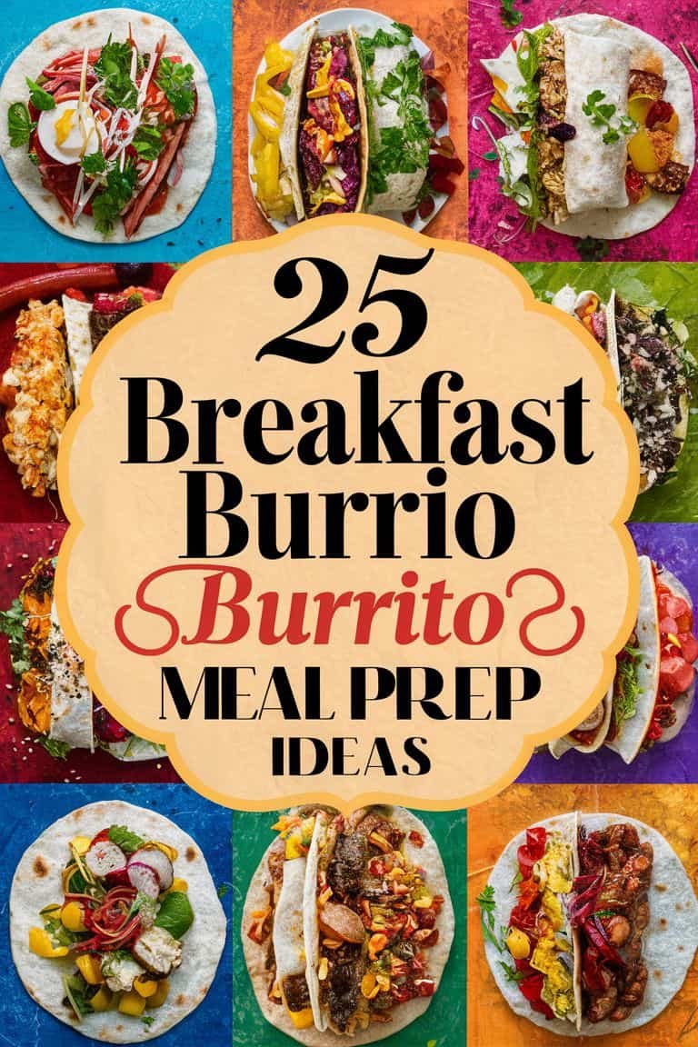 25+ Amazing Breakfast Burrito Meal Prep Ideas to Try