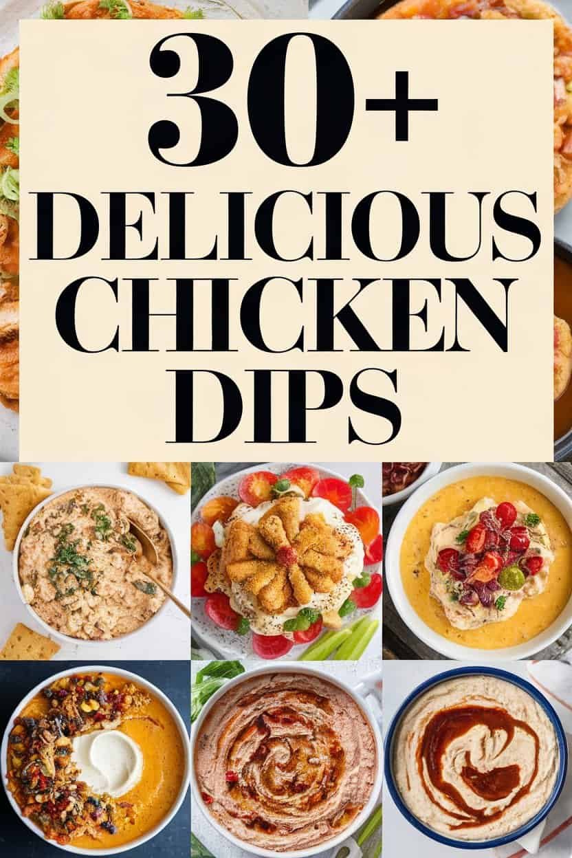 30+ Delicious Chicken Dips For Your Next Gathering (List)