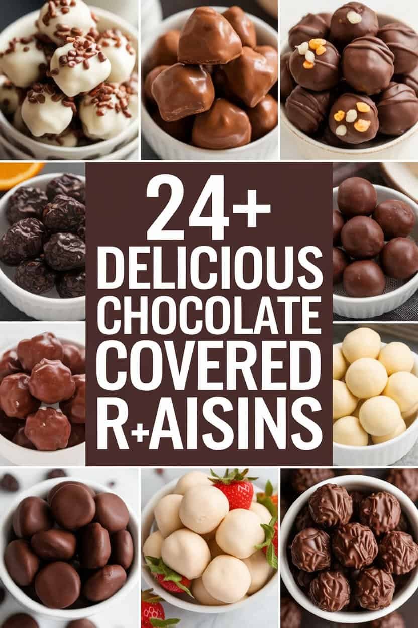 24+ Delicious Chocolate Covered Raisins You Must Try! (List)