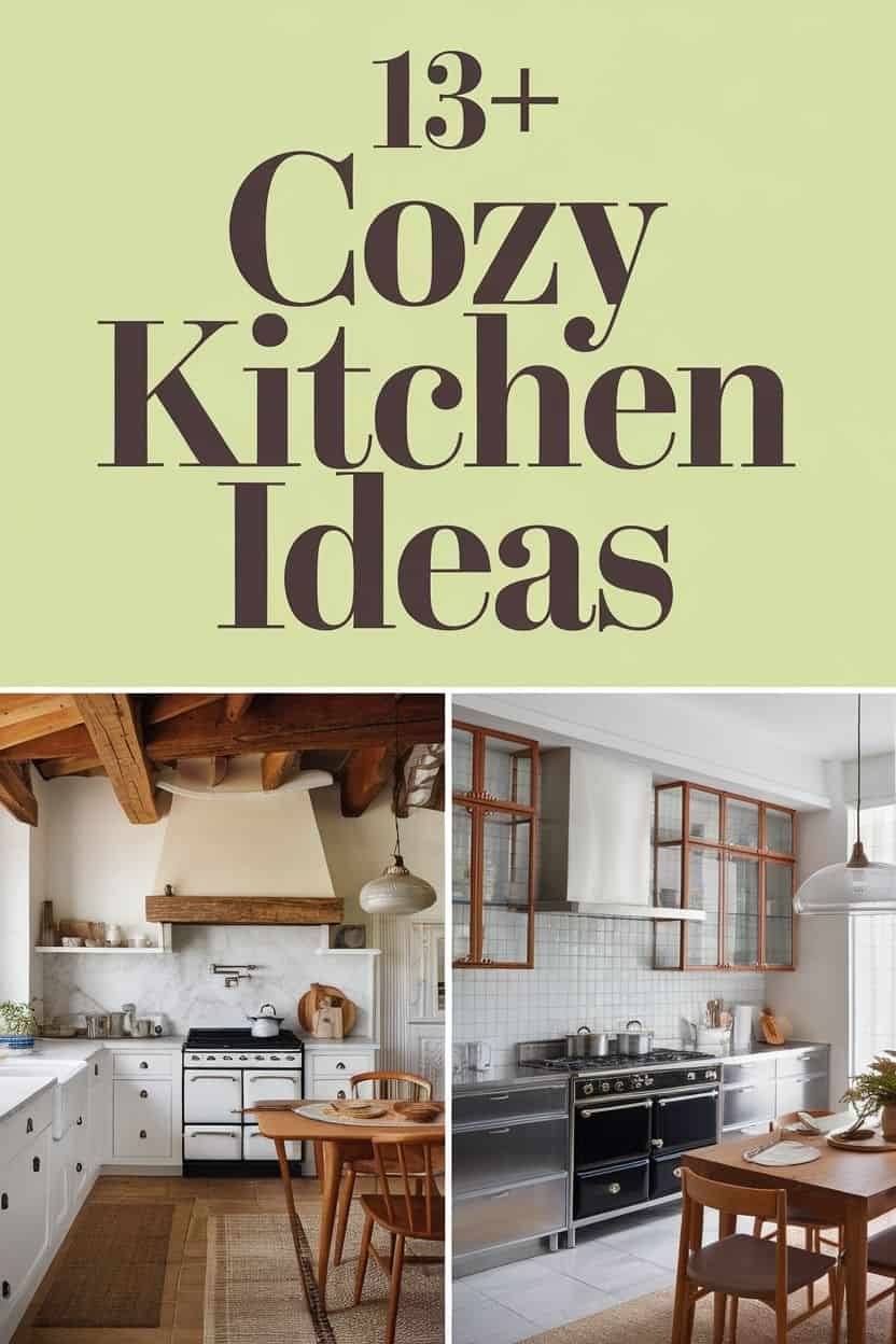 13 Cozy Kitchen Ideas to Transform Your Space into a Warm Culinary ...
