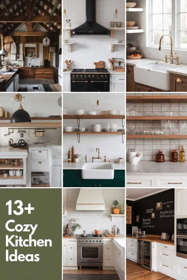 13 Cozy Kitchen Ideas to Transform Your Space into a Warm Culinary ...
