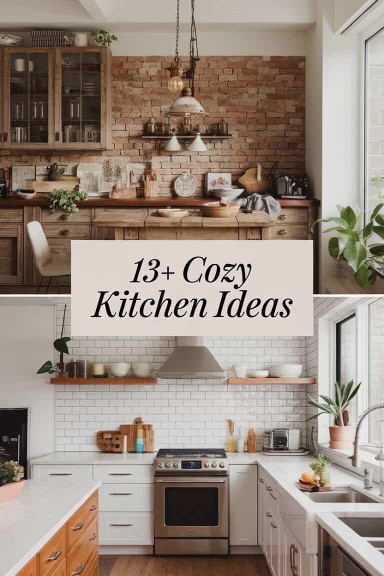 13 Cozy Kitchen Ideas to Transform Your Space into a Warm Culinary ...