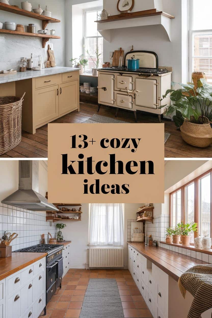 13 Cozy Kitchen Ideas to Transform Your Space into a Warm Culinary ...