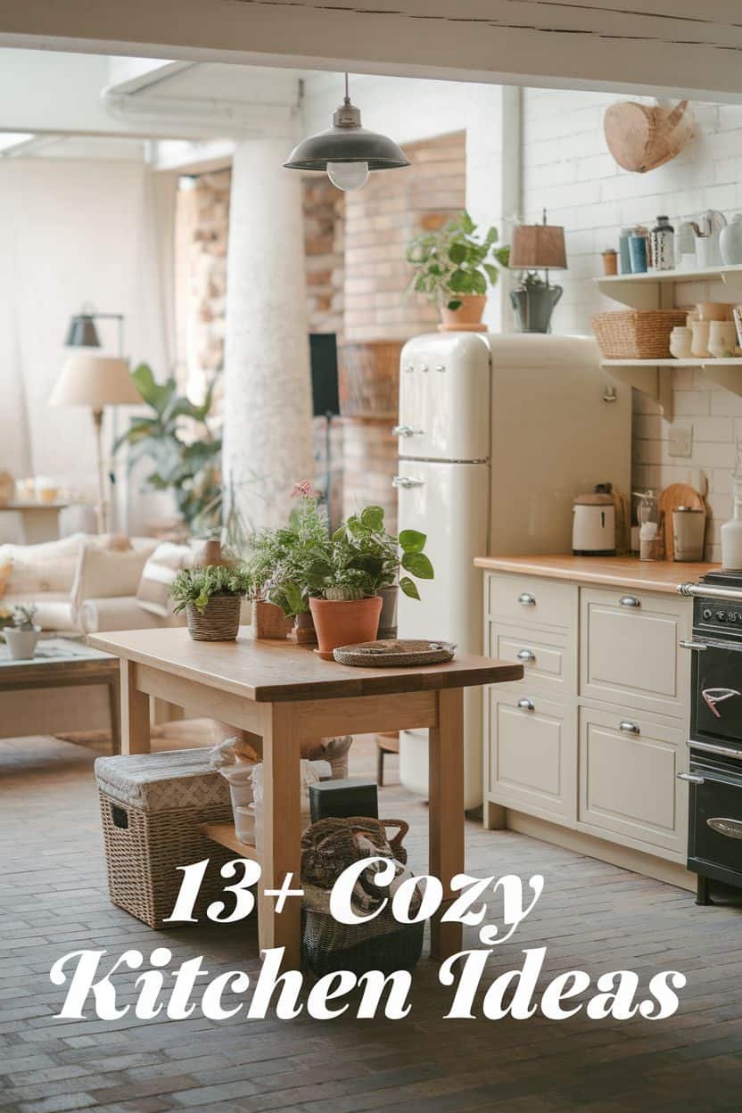 13 Cozy Kitchen Ideas to Transform Your Space into a Warm Culinary ...