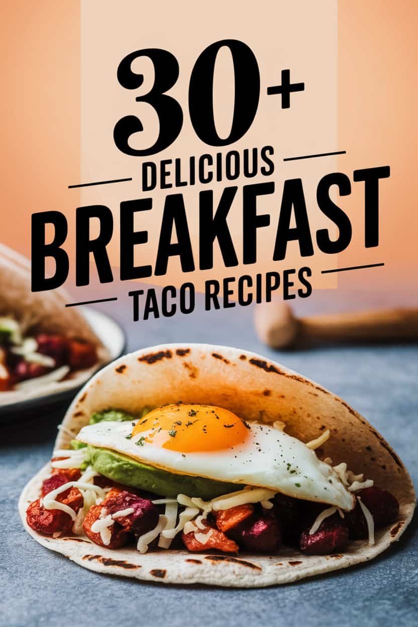30+ Delicious Breakfast Taco Recipes to Make You Feel Good (List)