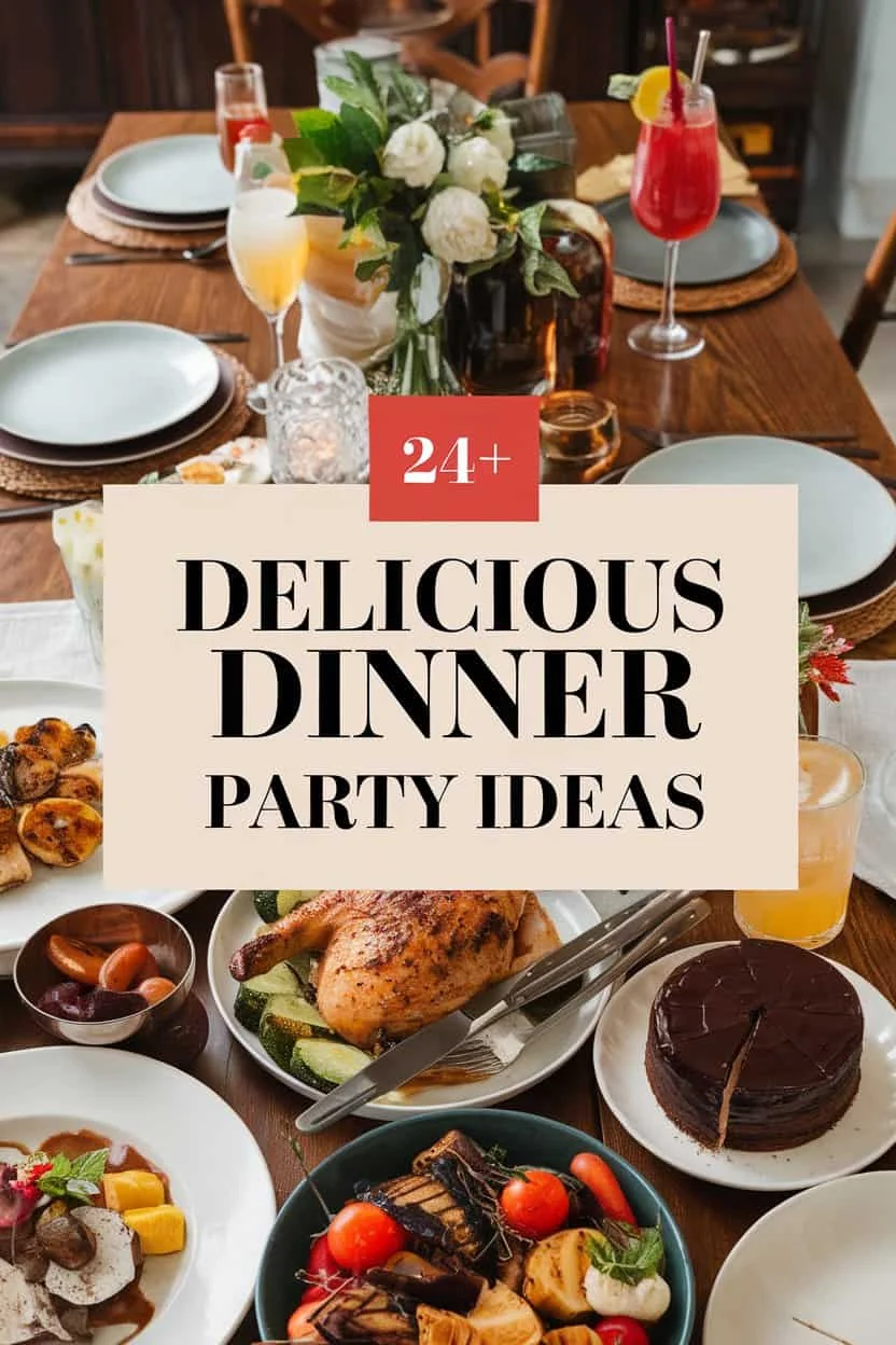 24+ Delicious Dinner Party Ideas That Will Impress Everyone (List)