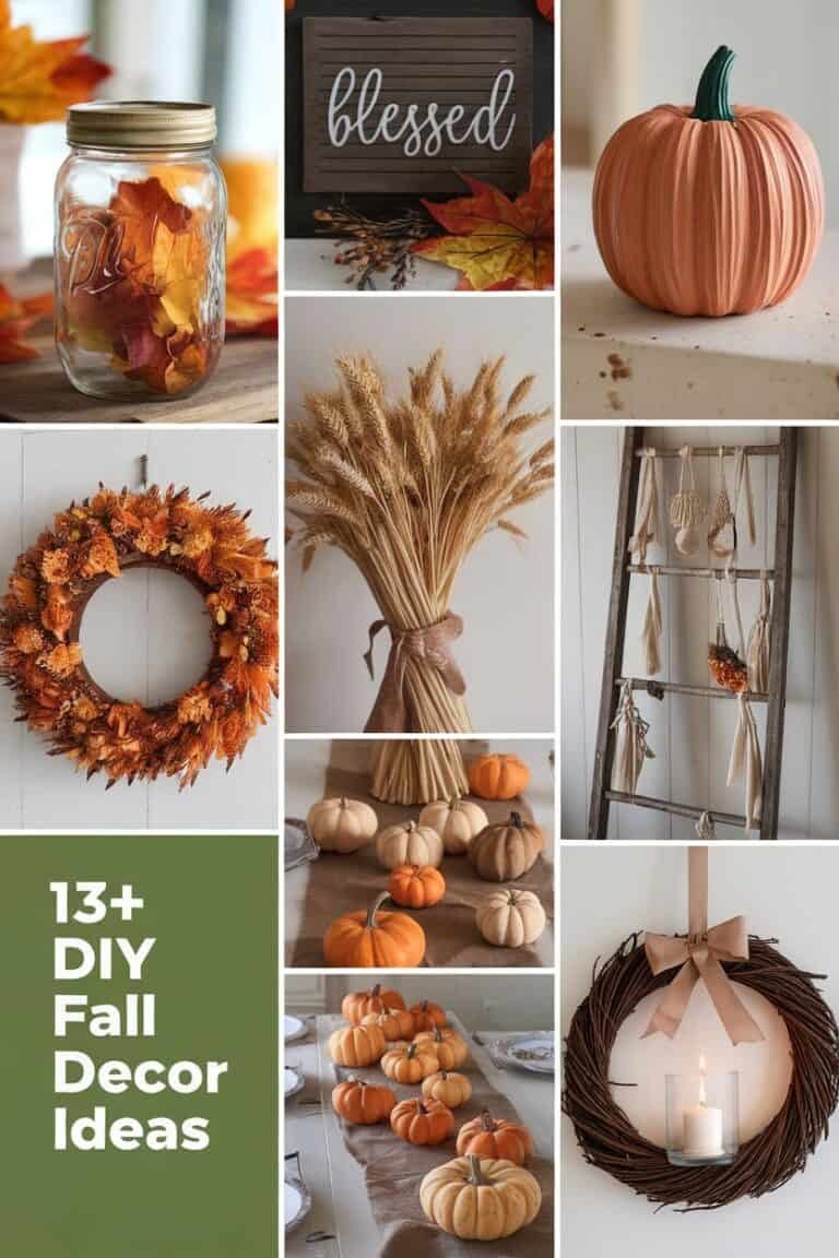 13 Fall Decor DIY Ideas to Transform Your Home into an Autumn ...