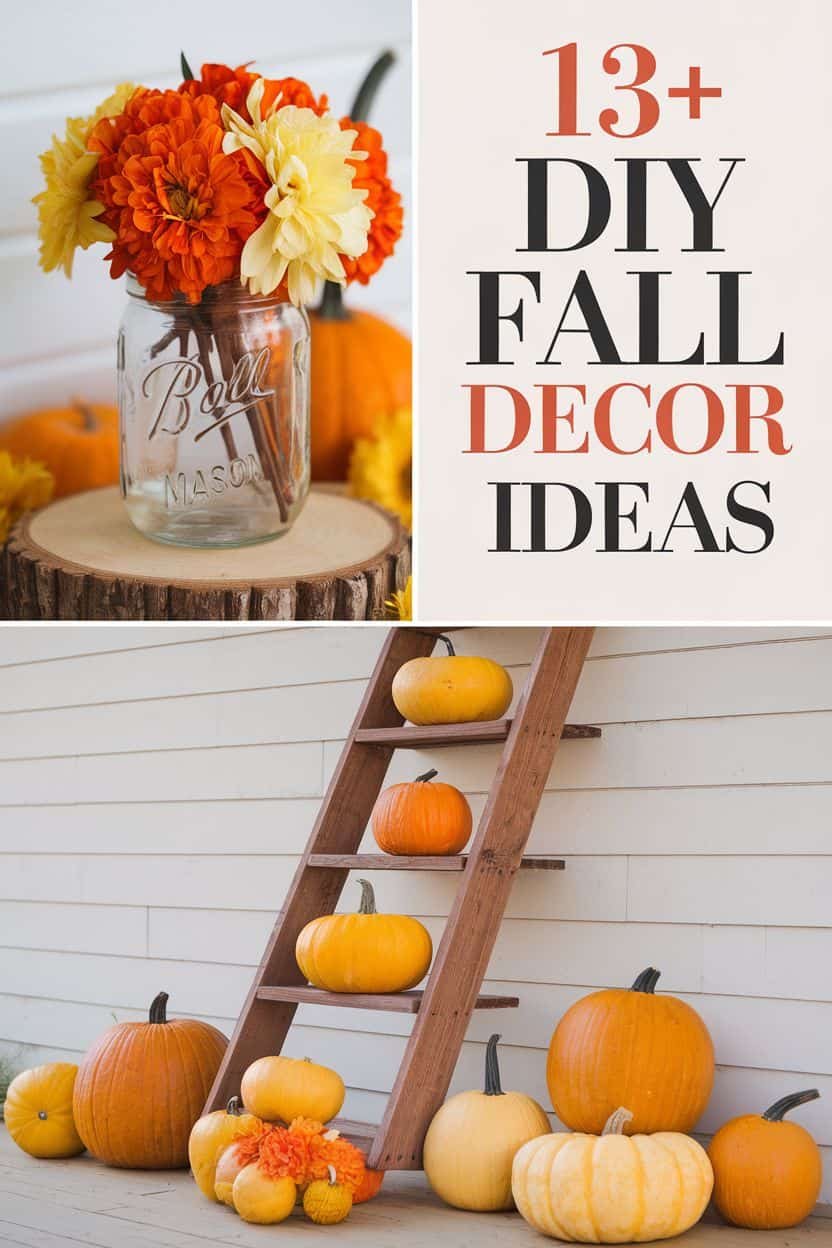 13 Fall Decor DIY Ideas to Transform Your Home into an Autumn ...