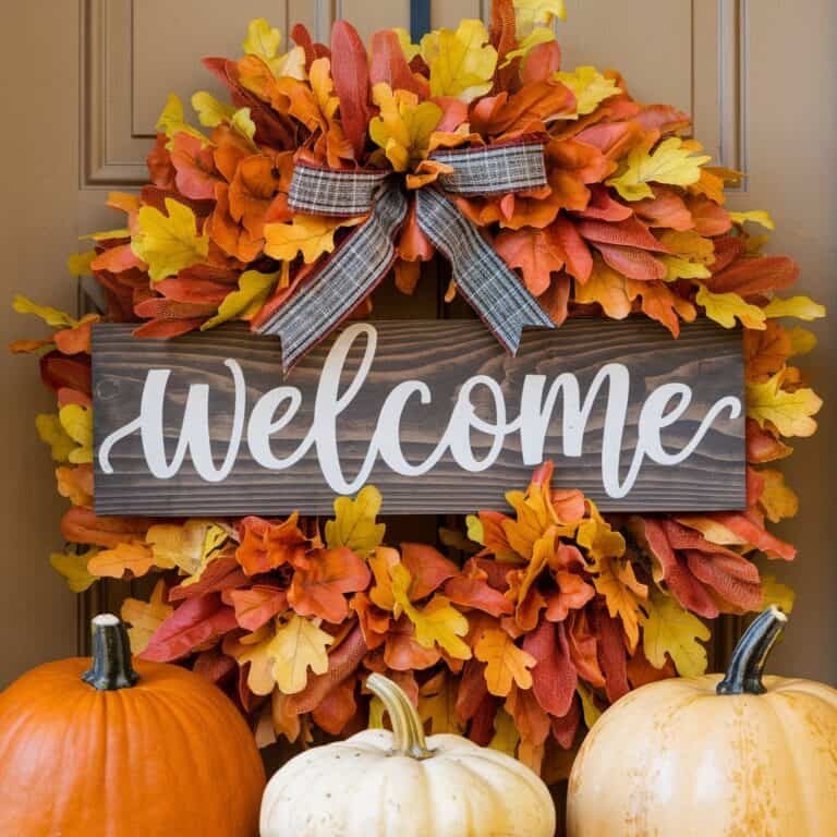 21+ Fabulous Fall Door Decorations to Inspire You - ostrali.com